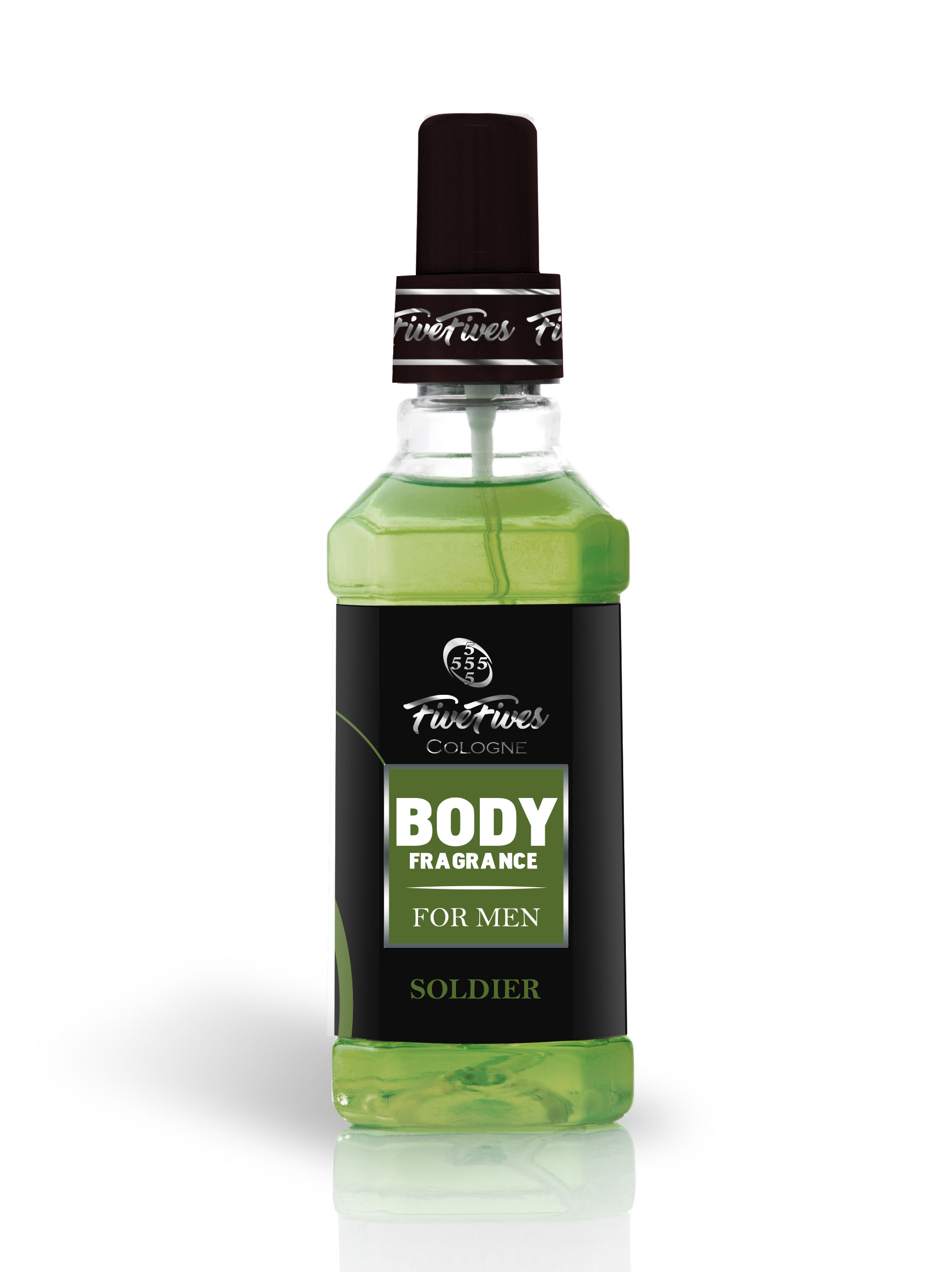 Five Fives Body Fragrance Spray Cologne For Men Soldier 230 ml – 5-Fives